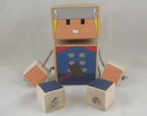 Popular items for wood block toys on Etsy