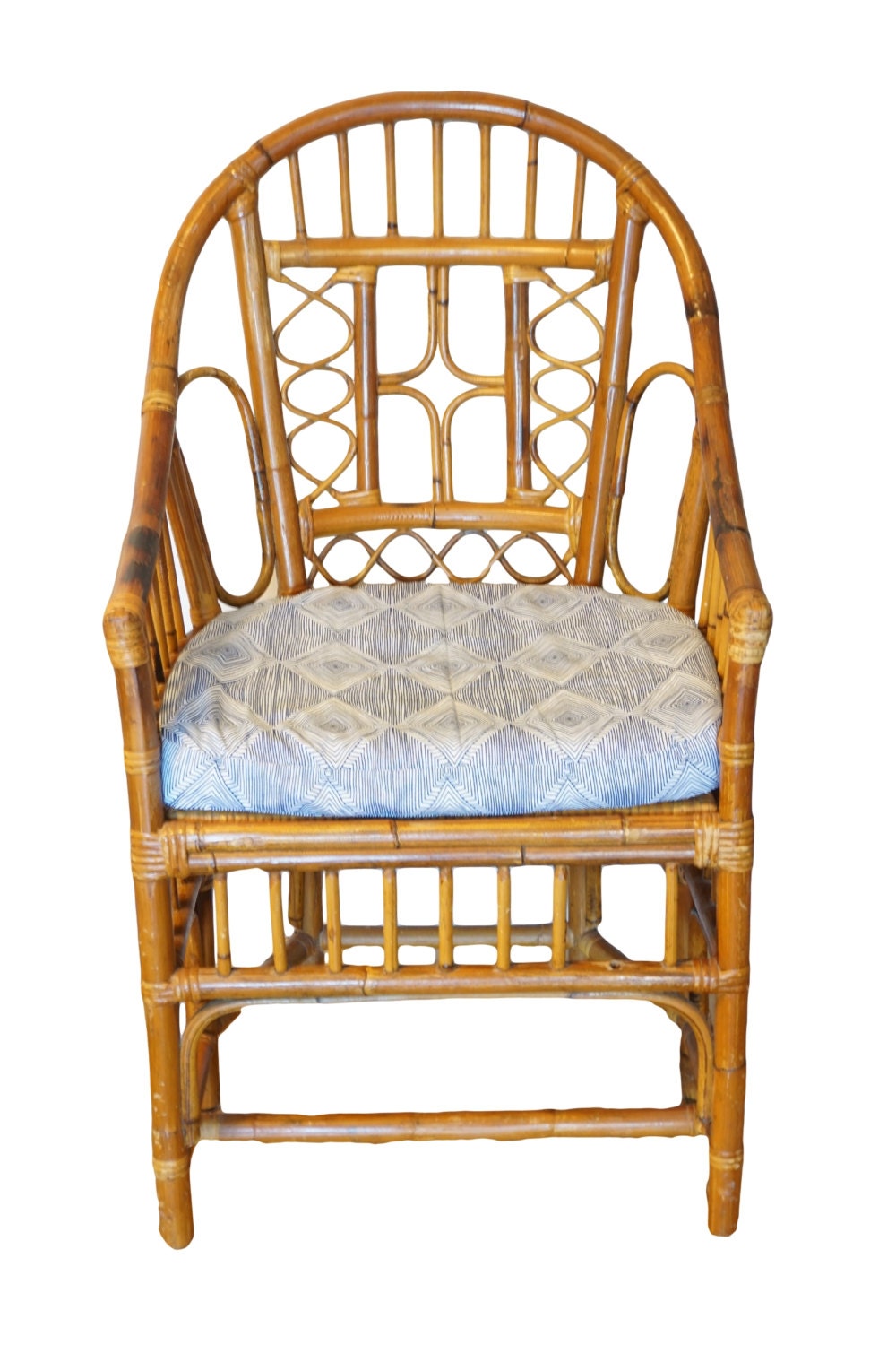 Vintage Rattan Brighton Style Chair – Haute Juice