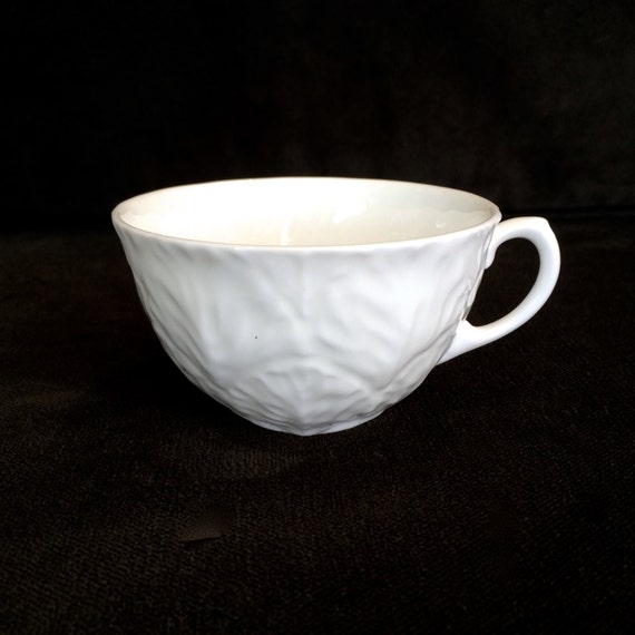 Wedgwood Teacup bone china white countryware by EllasAtticVintage