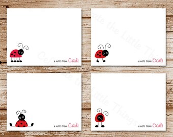 Popular items for ladybug note cards on Etsy