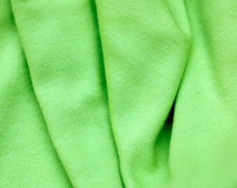 Organic Cotton Interlock 60 wide Banana