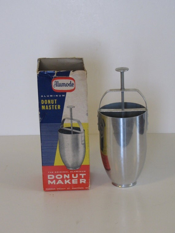 Vintage Aluminum Donut Maker made in USA by HeartlandVintageShop