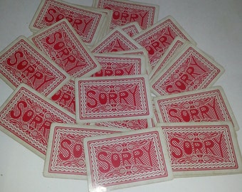 Sorry game pieces | Etsy