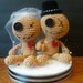 Voodoo Doll Couple Wedding Cake Topper Available in Your
