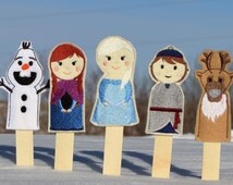 Popular items for frozen puppets on Etsy