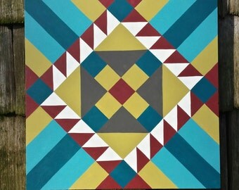 2x2 barn quilt | Etsy