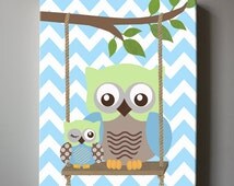 Popular items for baby boy owl nursery on Etsy