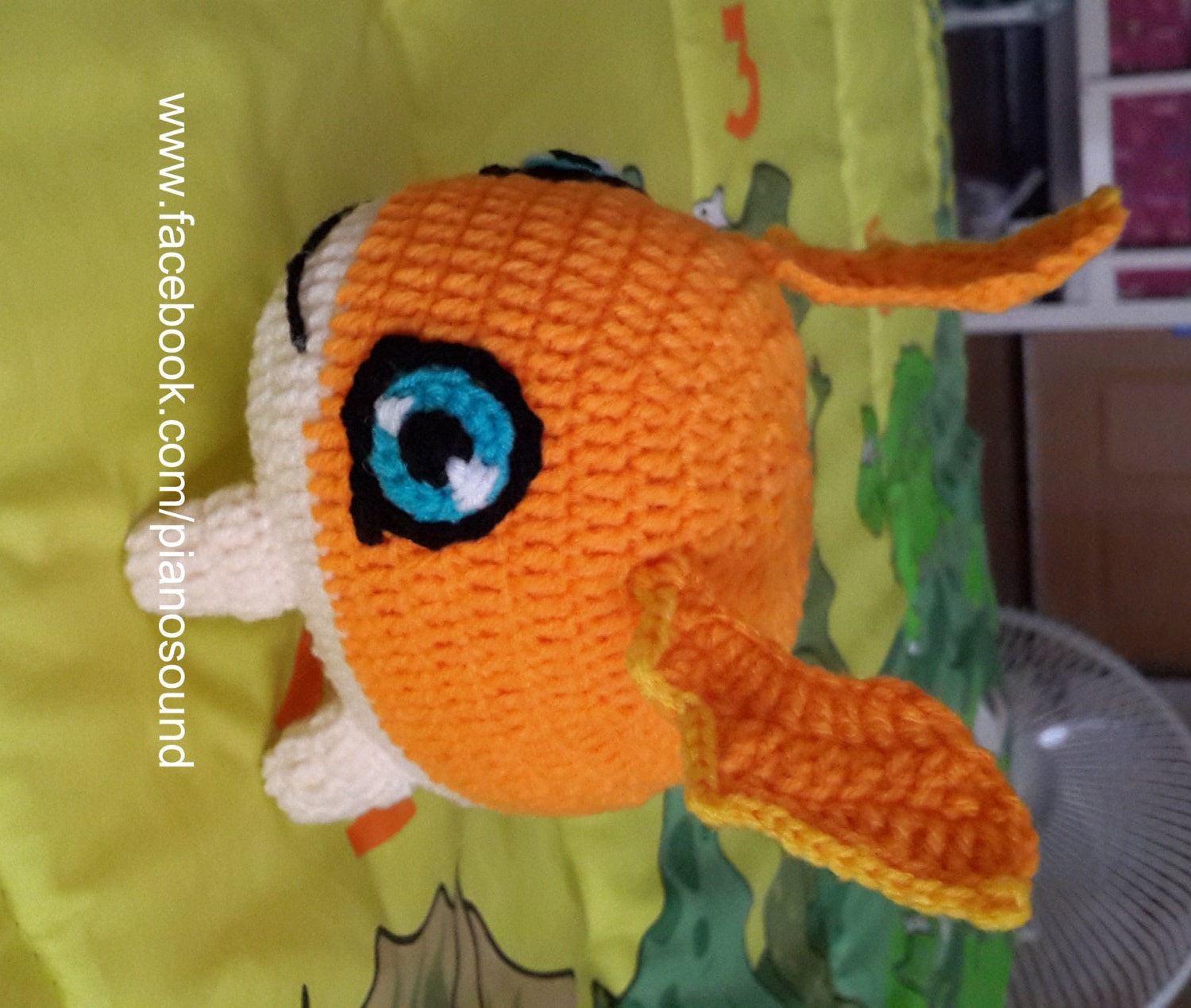 Patamon Digimon Amigurumi Pattern