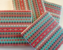 Popular items for triangle coasters on Etsy