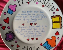 Popular items for giving plate on Etsy