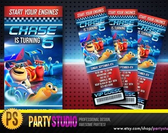 Turbo birthday | Etsy