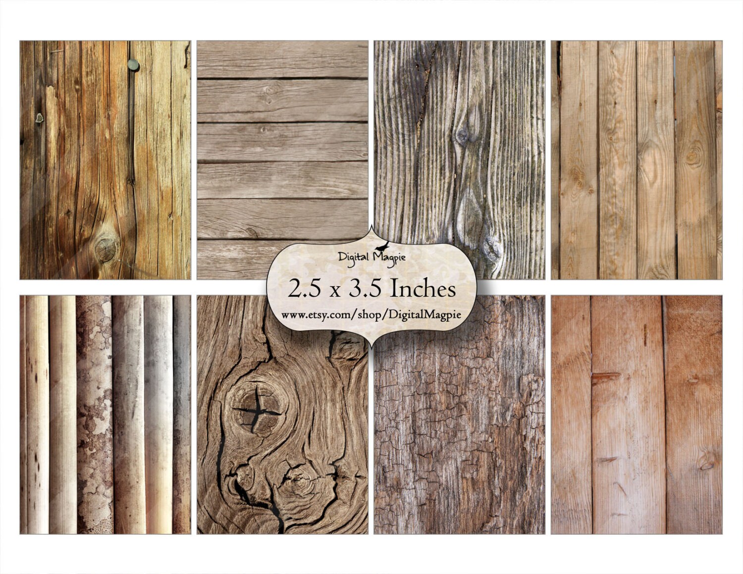 rustic wood digital paper background printable by DigitalMagpie