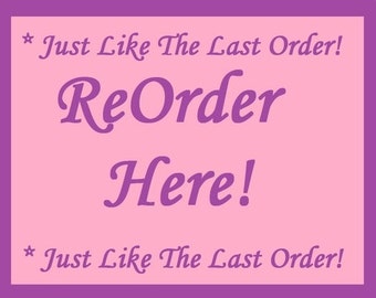 Reorder labels | Etsy