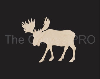 Unique moose cutout related items | Etsy