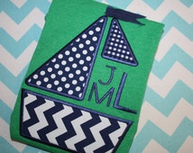 Popular items for sailboat monogram on Etsy