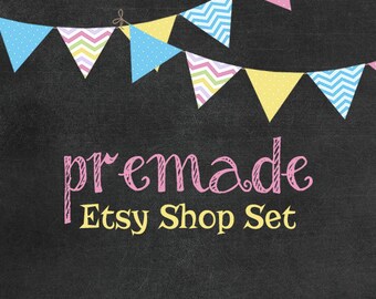 Popular items for chalkboard bunting on Etsy