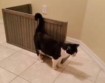 Large Hand-Made in USA Cat Litter Box Screen, Wood, Not MDF