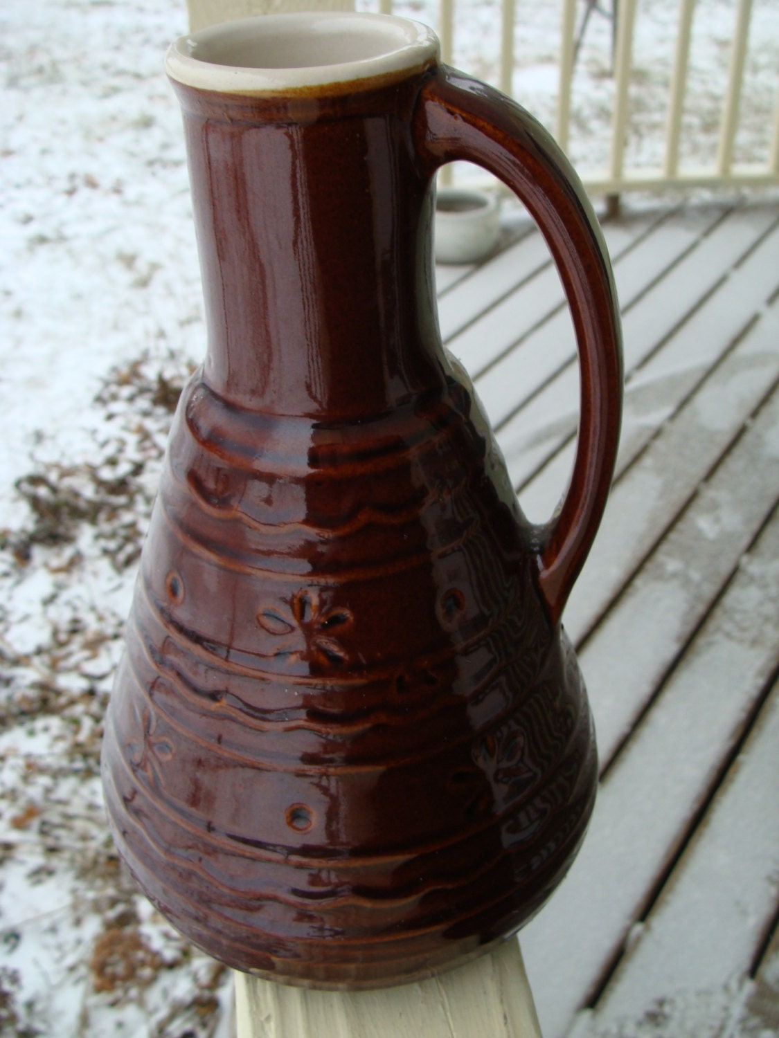 Perfect Condition Vintage Mar Crest Daisy and Dot Stoneware Pottery ...