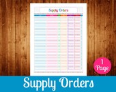 Customized Colorful Organizing Printable by OrganizedCandyShoppe