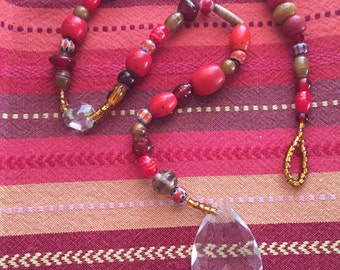 Items similar to Rustic Red Heart with Key on Etsy