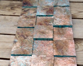 Copper wall art | Etsy