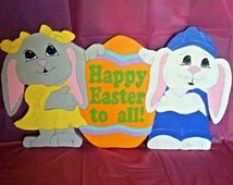 Unique outdoor easter decor related items | Etsy