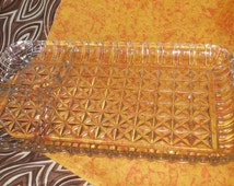 Unique crystal relish tray related items | Etsy