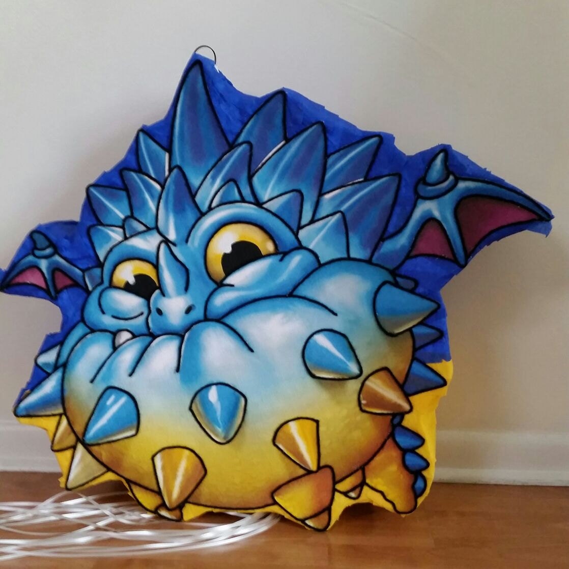 Amazing Skylanders inspired Pinata party