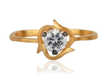 Popular items for fake diamond ring on Etsy