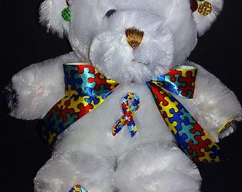 Autism bear | Etsy