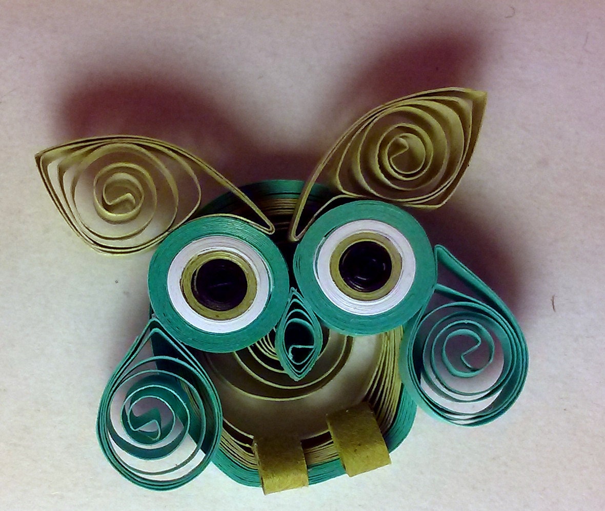 Paper Quilled Owl