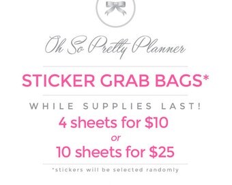 Oh So Pretty Planner by OhSoPrettyPlanner on Etsy