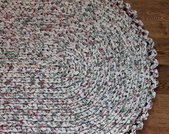 Popular items for shabby chic rag rug on Etsy