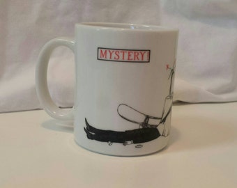 Edward Gorey Masterpiece Mystery! Poisoned! PBS Coffee Mug Cup Public ...
