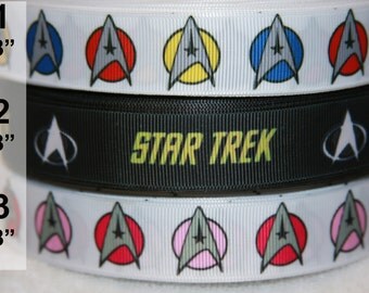 Items similar to Star Trek inspired ring set on Etsy