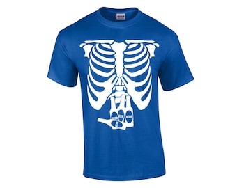 Unique skeleton shirt related items | Etsy