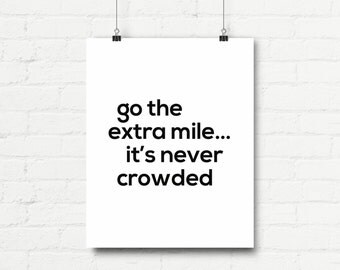Go the extra mile | Etsy