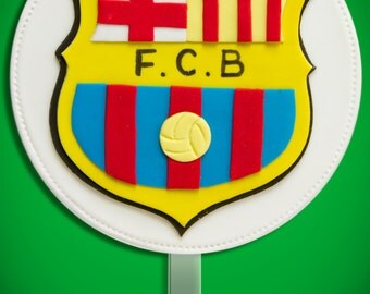 Soccer cake topper | Etsy