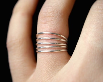 Connected ring | Etsy