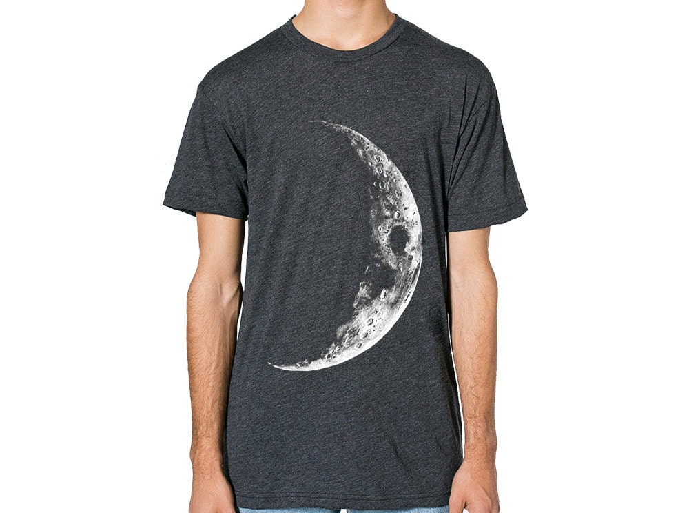 Crescent Moon T Shirt Alternative Apparel Womens Clothing