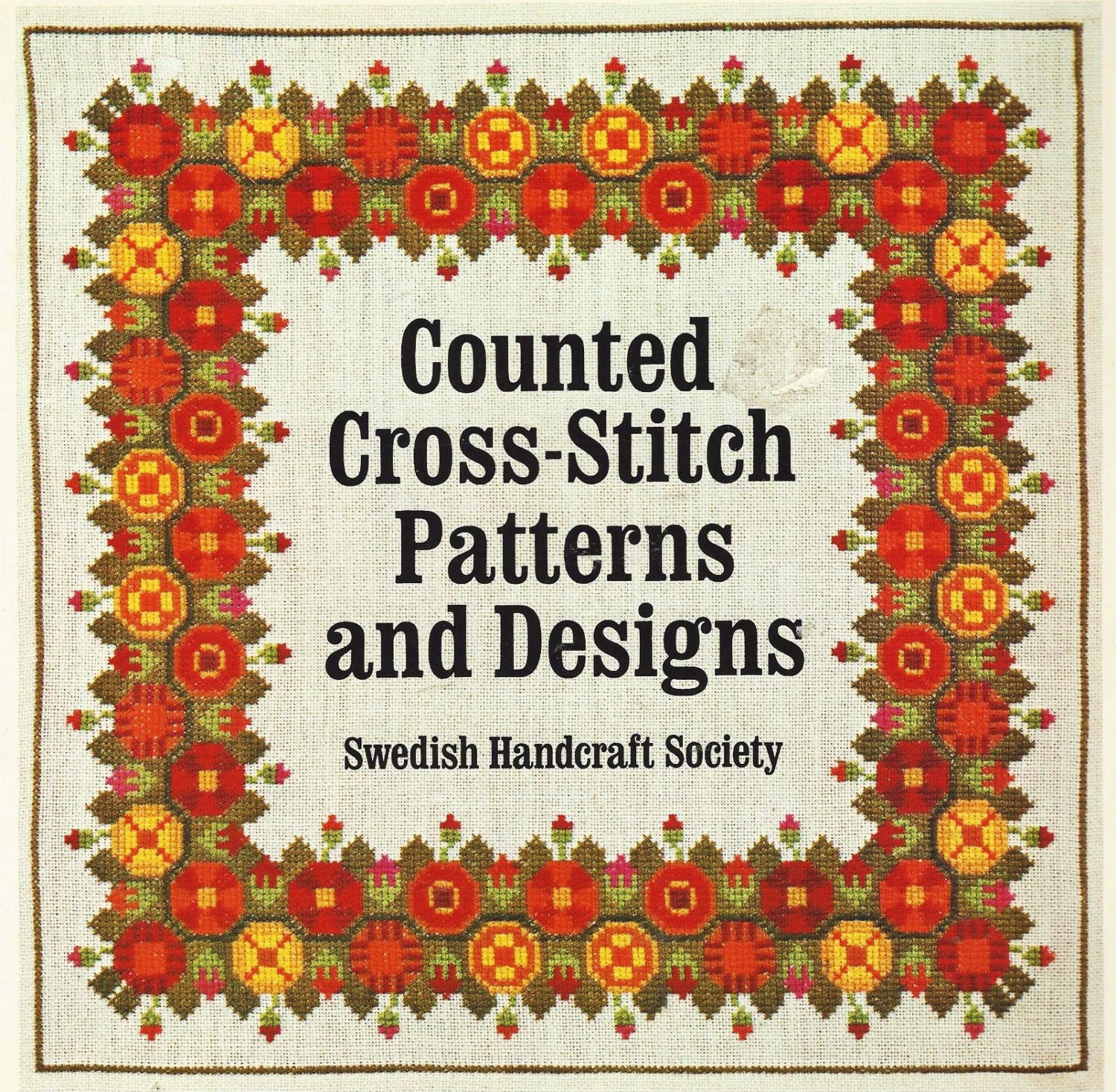 80s Counted Cross Stitch Patterns and Designs Book by CloesCloset