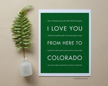 Popular items for colorado art on Etsy