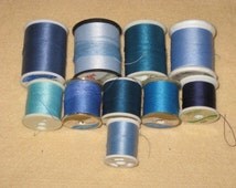 Popular items for old thread spools on Etsy