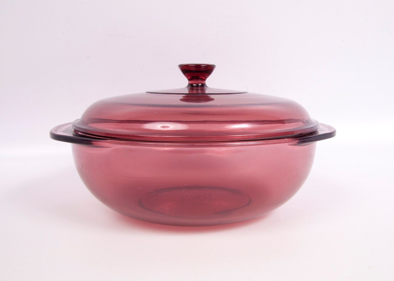 Vintage Cranberry Pyrex Corning Ware by LeVintageGalleria on Etsy
