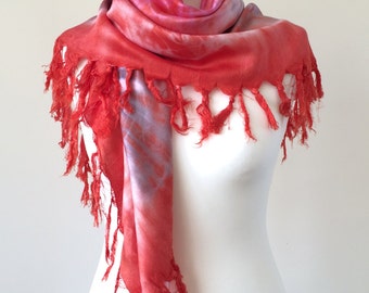 Tie dye scarf | Etsy