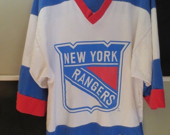 Vintage New York Rangers Hockey Jersey
