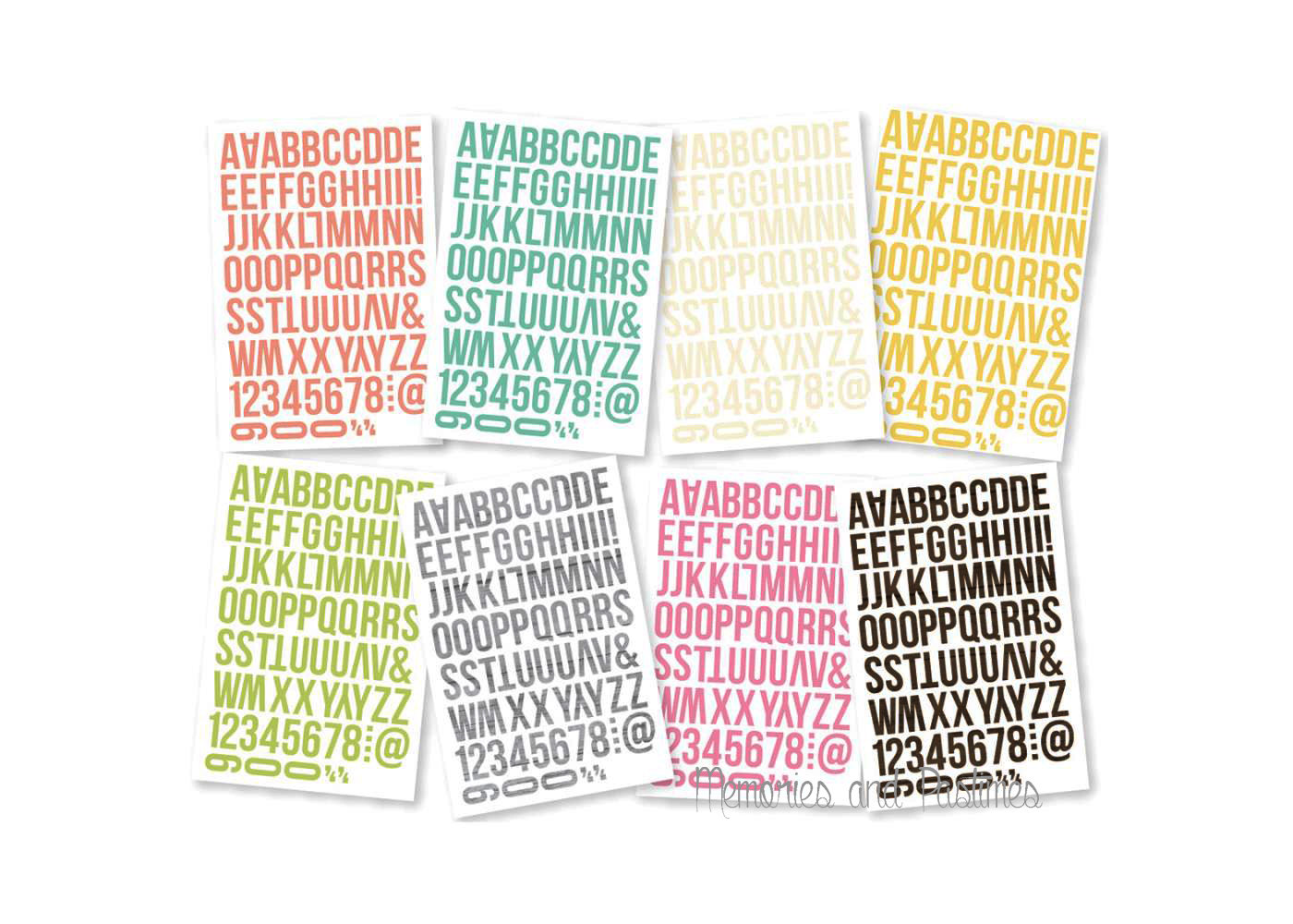 Popular items for letter stickers on Etsy