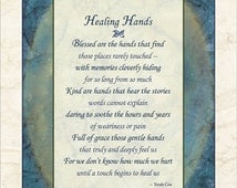 Unique these hands poem related items | Etsy