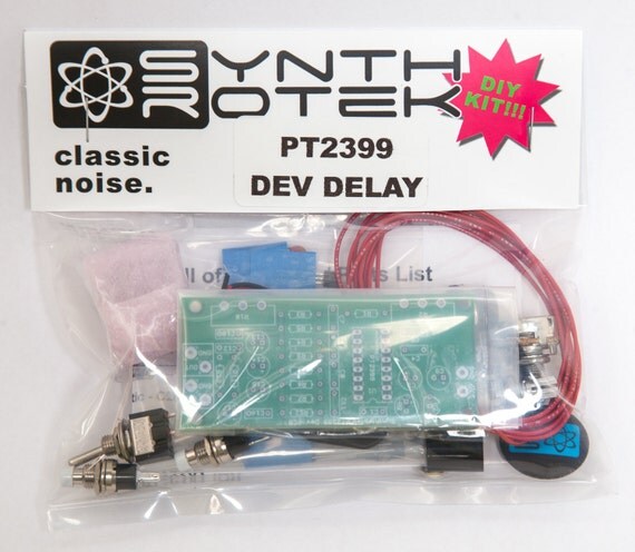 PT2399 Delay Dev DIY Kit by Synthrotek on Etsy