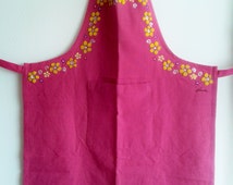 Popular items for hand painted apron on Etsy